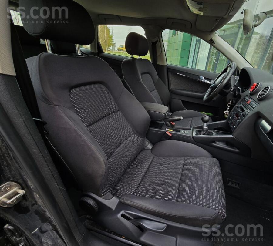 Pelēks Audi A3 2006 Tukums, ar dzinēja tilpumu 2.00 L un nobraukumu 304 tūkst. km par 2550 €, foto 9 vietnē AUTOMOTO.COM.LV