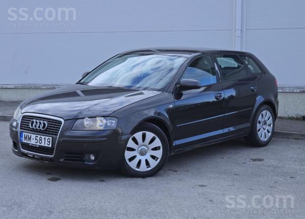 Grey Audi A3 2006 in Tukums, with an engine capacity of 2.00 L and mileage of 304 thousand km for 2600 €, photo 2 on AUTOMOTO.COM.LV
