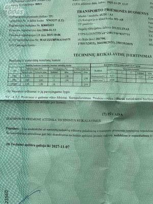 Серый Ауди А3 2006 в Вильнюс, объемом двигателя 2.00 л и пробегом 287 тыс. км за 2150 €, фото 18 на AUTOMOTO.COM.LV