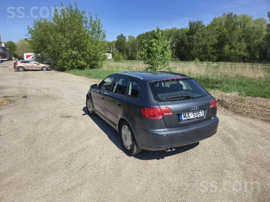 Pelēks Audi A3 2006 Rīga, ar dzinēja tilpumu 2.00 L un nobraukumu 344 tūkst. km par 2850 €, foto 4 vietnē AUTOMOTO.COM.LV
