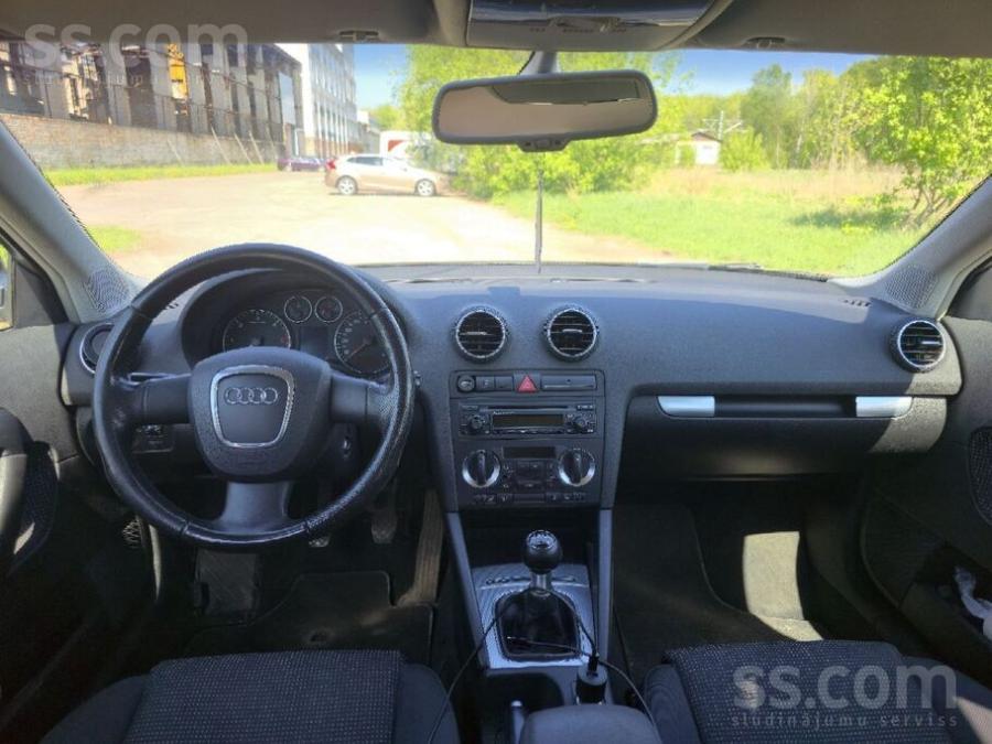 Pelēks Audi A3 2006 Rīga, ar dzinēja tilpumu 2.00 L un nobraukumu 344 tūkst. km par 2850 €, foto 6 vietnē AUTOMOTO.COM.LV