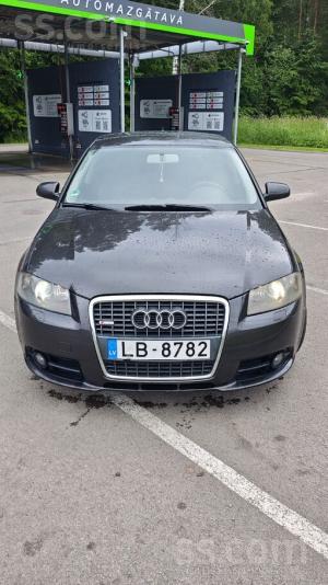 Grey Audi A3 2006 in Riga, with an engine capacity of 2.00 L and mileage of 372 thousand km for 2100 €, photo  on AUTOMOTO.COM.LV