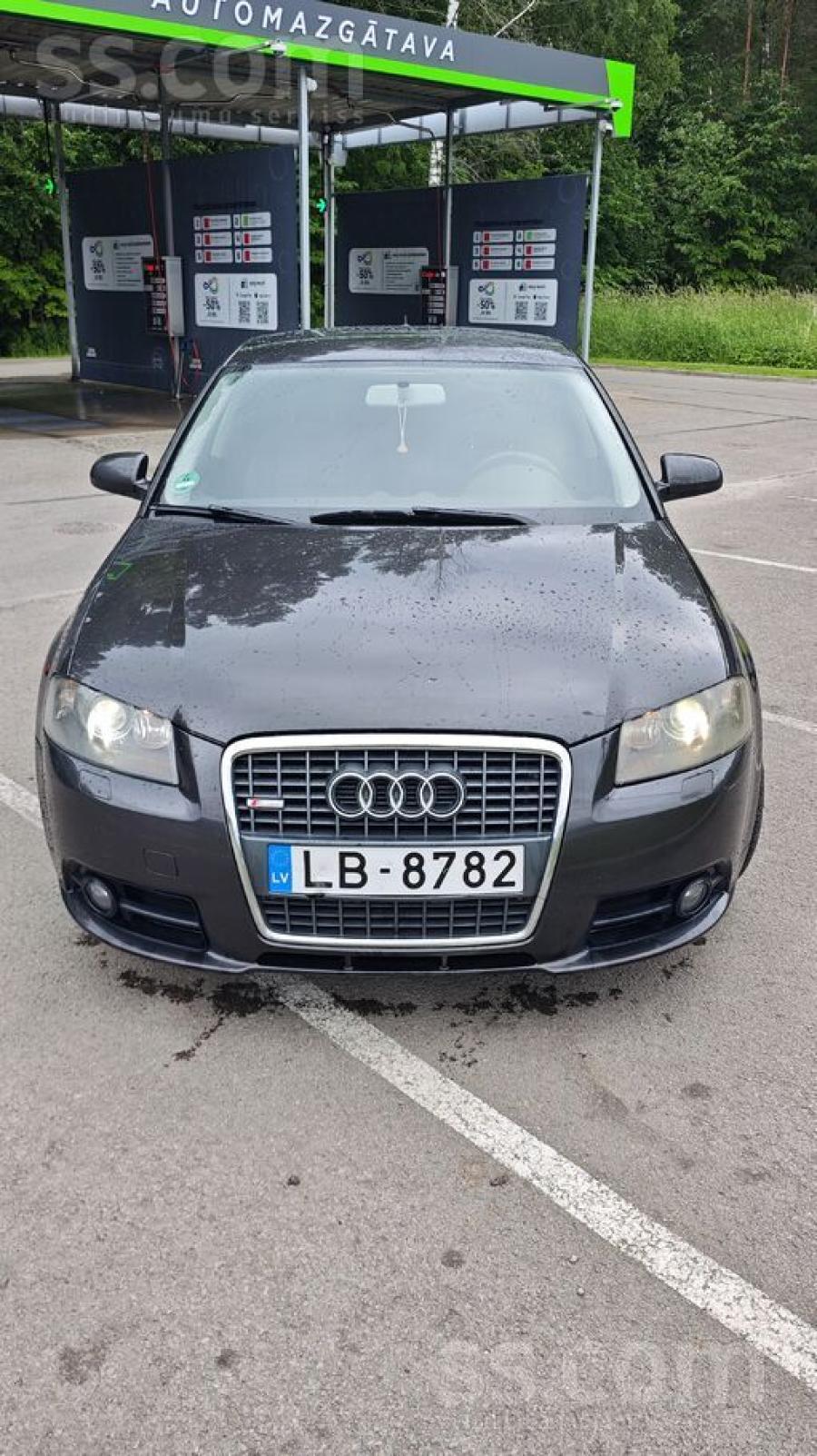 Pelēks Audi A3 2006 Rīga, ar dzinēja tilpumu 2.00 L un nobraukumu 372 tūkst. km par 2100 €, foto 1 vietnē AUTOMOTO.COM.LV