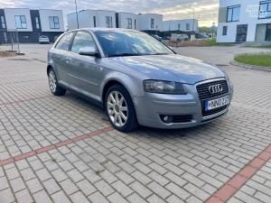 Grey Audi A3 2006 in Vilnius, with an engine capacity of 2.00 L and mileage of 287 thousand km for 2200 €, photo 4 on AUTOMOTO.COM.LV