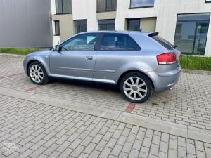 Grey Audi A3 2006 in Vilnius, with an engine capacity of 2.00 L and mileage of 287 thousand km for 2200 €, photo 6 on AUTOMOTO.COM.LV