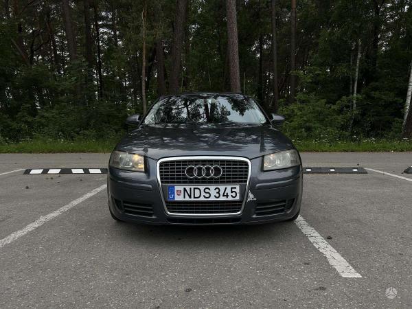 Pelēks Audi A3 2006 Klaipėda, ar dzinēja tilpumu 1.90 L un nobraukumu 485 tūkst. km par 2000 €, foto 1 vietnē AUTOMOTO.COM.LV