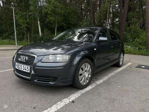 Grey Audi A3 2006 in Klaipeda, with an engine capacity of 1.90 L and mileage of 485 thousand km for 2000 €, photo 3 on AUTOMOTO.COM.LV