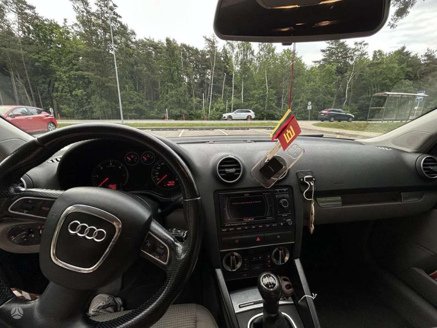 Grey Audi A3 2006 in Klaipeda, with an engine capacity of 1.90 L and mileage of 485 thousand km for 2000 €, photo 6 on AUTOMOTO.COM.LV