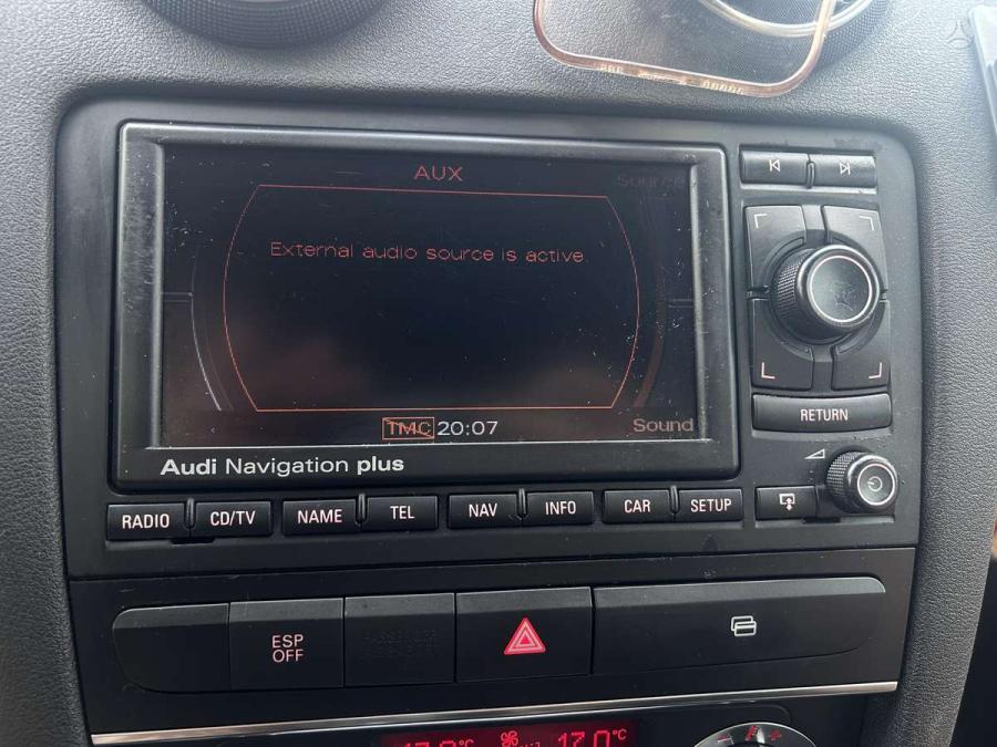 Grey Audi A3 2006 in Klaipeda, with an engine capacity of 1.90 L and mileage of 485 thousand km for 2000 €, photo 7 on AUTOMOTO.COM.LV