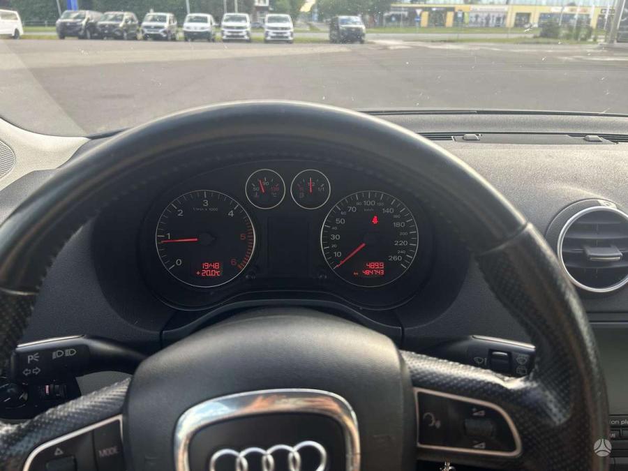 Grey Audi A3 2006 in Klaipeda, with an engine capacity of 1.90 L and mileage of 485 thousand km for 2000 €, photo 8 on AUTOMOTO.COM.LV