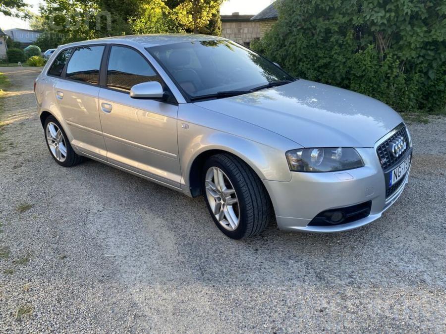 Grey Audi A3 2006 in Ludza, with an engine capacity of 2.00 L and mileage of 0 thousand km for 3200 €, photo 3 on AUTOMOTO.COM.LV