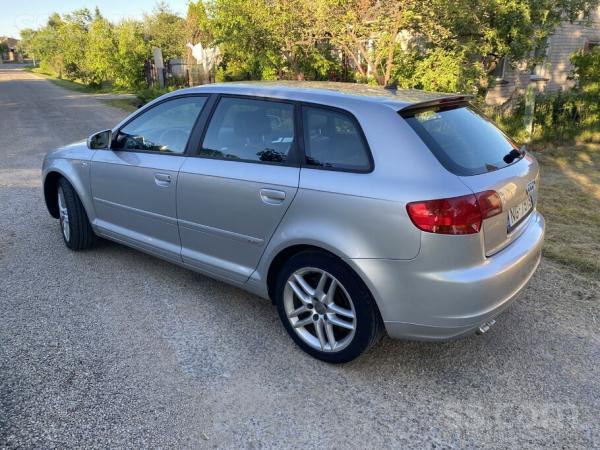 Pelēks Audi A3 2006 Ludza, ar dzinēja tilpumu 2.00 L un nobraukumu 0 tūkst. km par 3200 €, foto 7 vietnē AUTOMOTO.COM.LV