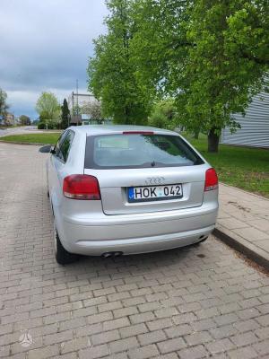 Pelēks Audi A3 2006 Širvintos, ar dzinēja tilpumu 1.90 L un nobraukumu 345 tūkst. km par 1000 €, foto 6 vietnē AUTOMOTO.COM.LV