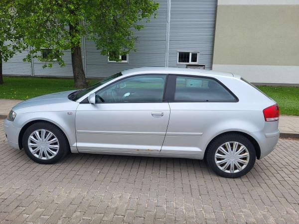Pelēks Audi A3 2006 Širvintos, ar dzinēja tilpumu 1.90 L un nobraukumu 345 tūkst. km par 1000 €, foto 6 vietnē AUTOMOTO.COM.LV