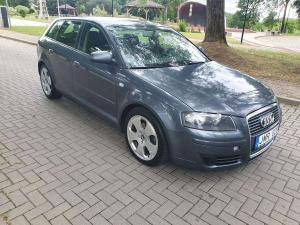 Grey Audi A3 2006 in Vilkaviskis, with an engine capacity of 1.97 L and mileage of 320 thousand km for 1350 €, photo 5 on AUTOMOTO.COM.LV