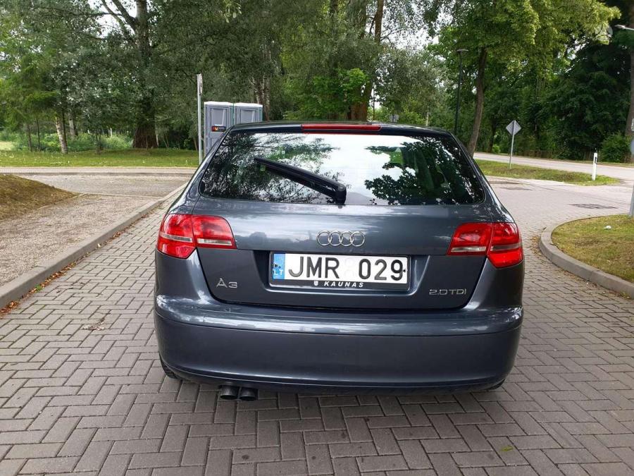 Grey Audi A3 2006 in Vilkaviskis, with an engine capacity of 1.97 L and mileage of 320 thousand km for 1350 €, photo 8 on AUTOMOTO.COM.LV