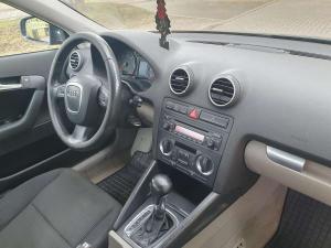 Grey Audi A3 2006 in Vilkaviskis, with an engine capacity of 1.97 L and mileage of 320 thousand km for 1350 €, photo 9 on AUTOMOTO.COM.LV