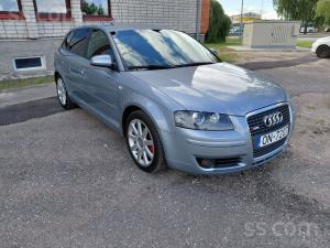 Grey Audi A3 2006 in Talsi, with an engine capacity of 2.00 L and mileage of 301 thousand km for 2570 €, photo  on AUTOMOTO.COM.LV