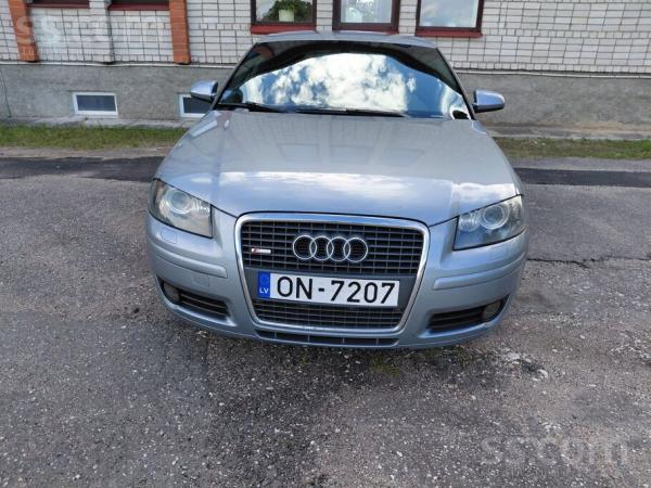 Grey Audi A3 2006 in Talsi, with an engine capacity of 2.00 L and mileage of 301 thousand km for 2570 €, photo 2 on AUTOMOTO.COM.LV