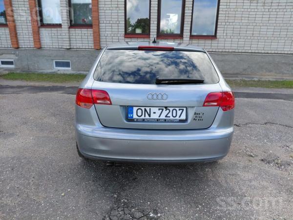 Grey Audi A3 2006 in Talsi, with an engine capacity of 2.00 L and mileage of 301 thousand km for 2570 €, photo 5 on AUTOMOTO.COM.LV