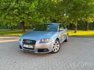 Pelēks Audi A3 2006 Cēsis, ar dzinēja tilpumu 2.00 L un nobraukumu 323 tūkst. km par 3450 €, foto  vietnē AUTOMOTO.COM.LV