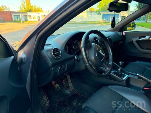 Серый Ауди А3 2006 в Цесис, объемом двигателя 2.00 л и пробегом 323 тыс. км за 3450 €, фото 3 на AUTOMOTO.COM.LV