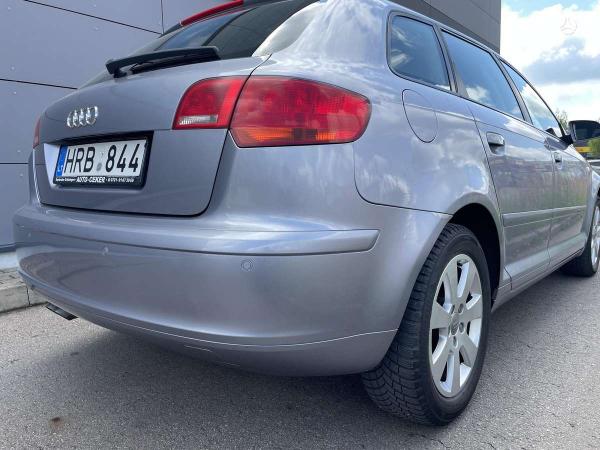 Grey Audi A3 2006 in Telschi, with an engine capacity of 1.97 L and mileage of 290 thousand km for 3650 €, photo 5 on AUTOMOTO.COM.LV