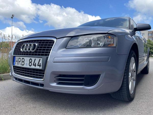 Grey Audi A3 2006 in Telschi, with an engine capacity of 1.97 L and mileage of 290 thousand km for 3650 €, photo 6 on AUTOMOTO.COM.LV