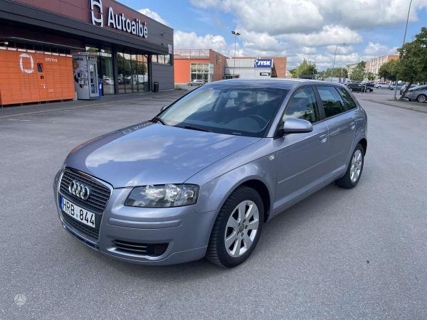 Pelēks Audi A3 2006 Telšiai, ar dzinēja tilpumu 1.97 L un nobraukumu 290 tūkst. km par 3650 €, foto 1 vietnē AUTOMOTO.COM.LV