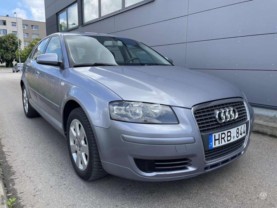 Pelēks Audi A3 2006 Telšiai, ar dzinēja tilpumu 1.97 L un nobraukumu 290 tūkst. km par 3650 €, foto 4 vietnē AUTOMOTO.COM.LV