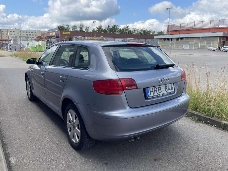 Pelēks Audi A3 2006 Telšiai, ar dzinēja tilpumu 1.97 L un nobraukumu 290 tūkst. km par 3650 €, foto 9 vietnē AUTOMOTO.COM.LV