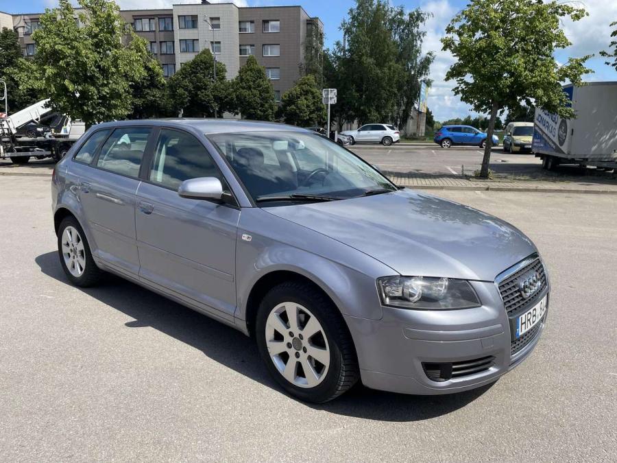 Pelēks Audi A3 2006 Telšiai, ar dzinēja tilpumu 1.97 L un nobraukumu 290 tūkst. km par 3650 €, foto 25 vietnē AUTOMOTO.COM.LV