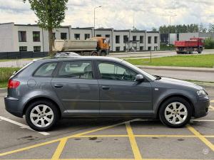 Grey Audi A3 2006 in Vilnius, with an engine capacity of 1.90 L and mileage of 315 thousand km for 2350 €, photo 3 on AUTOMOTO.COM.LV
