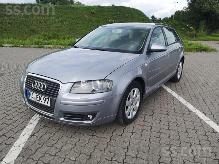 Pelēks Audi A3 2006 Rīga, ar dzinēja tilpumu 2.00 L un nobraukumu 0 tūkst. km par 3590 €, foto 1 vietnē AUTOMOTO.COM.LV