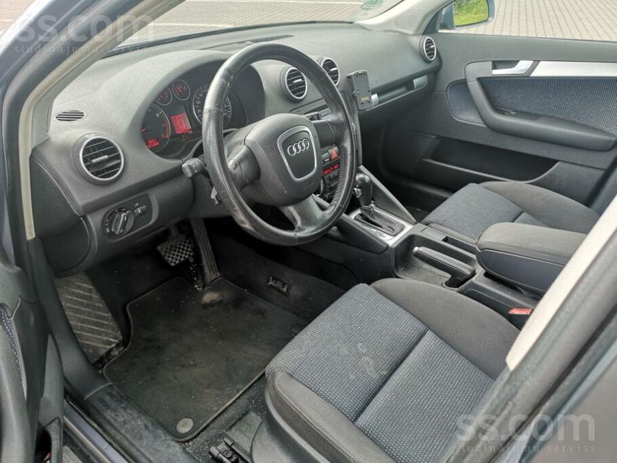 Pelēks Audi A3 2006 Rīga, ar dzinēja tilpumu 2.00 L un nobraukumu 0 tūkst. km par 3590 €, foto 12 vietnē AUTOMOTO.COM.LV
