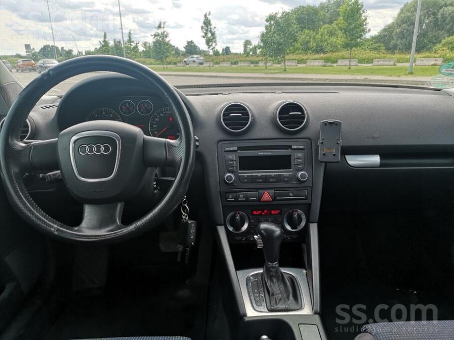 Pelēks Audi A3 2006 Rīga, ar dzinēja tilpumu 2.00 L un nobraukumu 0 tūkst. km par 3590 €, foto 13 vietnē AUTOMOTO.COM.LV