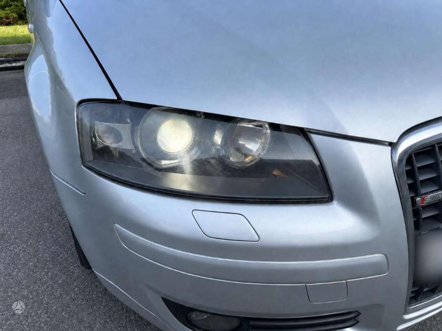 Pelēks Audi A3 2006 Viļņa, ar dzinēja tilpumu 1.97 L un nobraukumu 287 tūkst. km par 1000 €, foto 4 vietnē AUTOMOTO.COM.LV