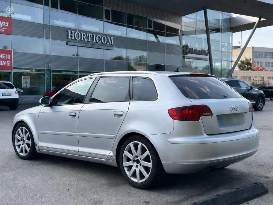 Pelēks Audi A3 2006 Viļņa, ar dzinēja tilpumu 1.97 L un nobraukumu 287 tūkst. km par 1000 €, foto 9 vietnē AUTOMOTO.COM.LV