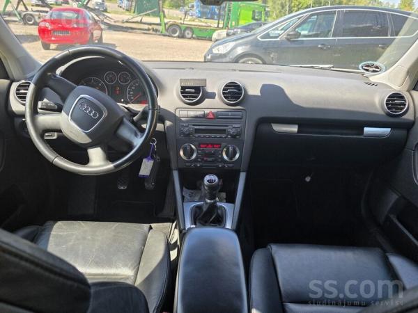 Pelēks Audi A3 2006 Rīga, ar dzinēja tilpumu 2.00 L un nobraukumu 188 tūkst. km par 3550 €, foto 7 vietnē AUTOMOTO.COM.LV