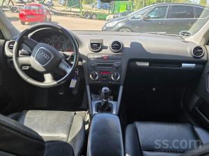 Grey Audi A3 2006 in Riga, with an engine capacity of 2.00 L and mileage of 188 thousand km for 3550 €, photo 8 on AUTOMOTO.COM.LV