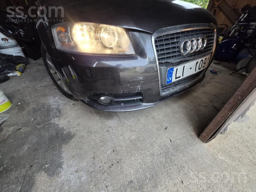 Grey Audi A3 2006 in Jelgava, with an engine capacity of 2.00 L and mileage of 0 thousand km for 1650 €, photo 1 on AUTOMOTO.COM.LV