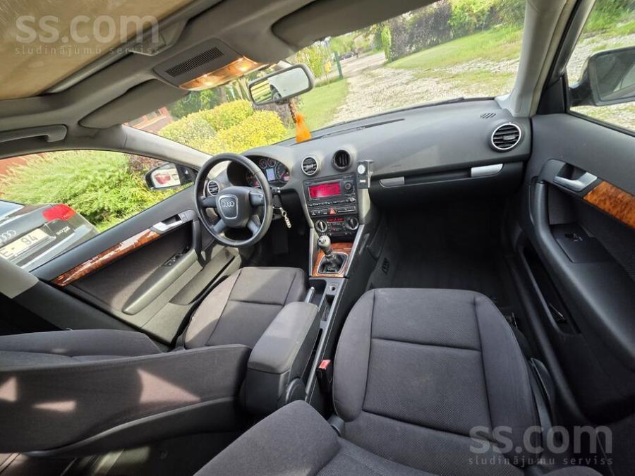 Grey Audi A3 2006 in Jelgava, with an engine capacity of 2.00 L and mileage of 0 thousand km for 1650 €, photo 6 on AUTOMOTO.COM.LV
