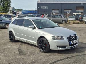 Grey Audi A3 2006 in Plunge, with an engine capacity of 1.90 L and mileage of 344 thousand km for 2650 €, photo  on AUTOMOTO.COM.LV