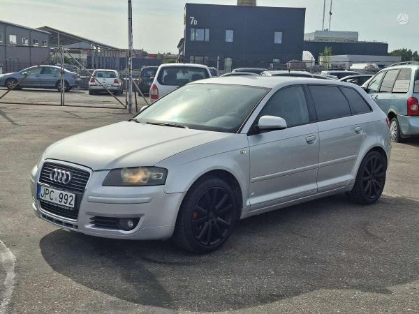 Grey Audi A3 2006 in Plunge, with an engine capacity of 1.90 L and mileage of 344 thousand km for 2650 €, photo 2 on AUTOMOTO.COM.LV