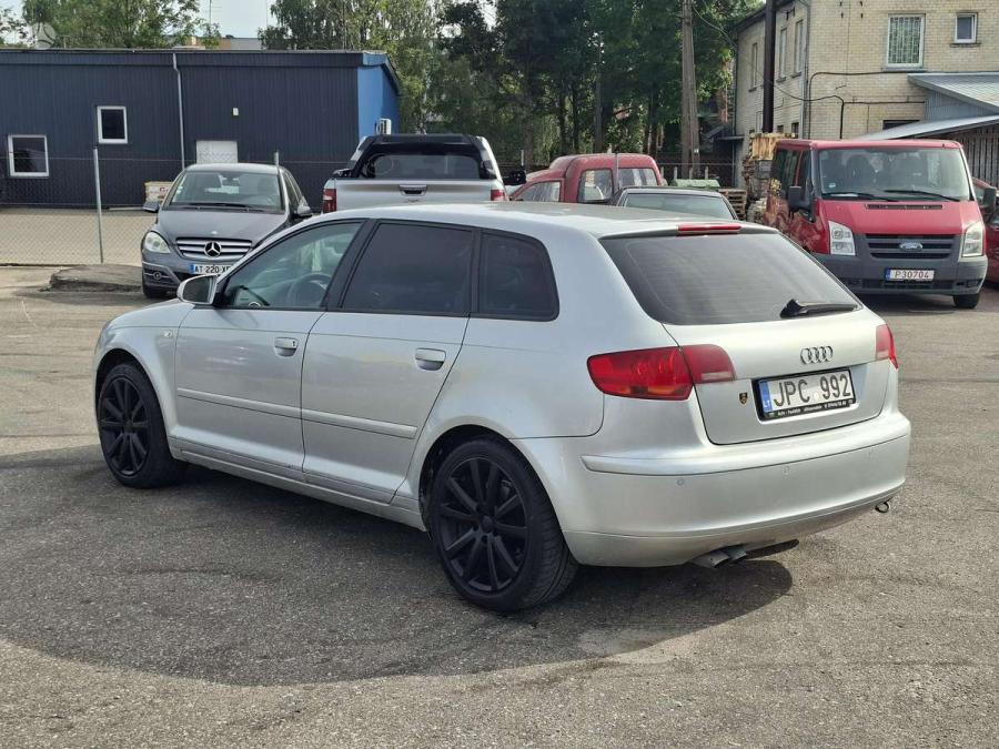 Pelēks Audi A3 2006 Plungė, ar dzinēja tilpumu 1.90 L un nobraukumu 344 tūkst. km par 2650 €, foto 5 vietnē AUTOMOTO.COM.LV