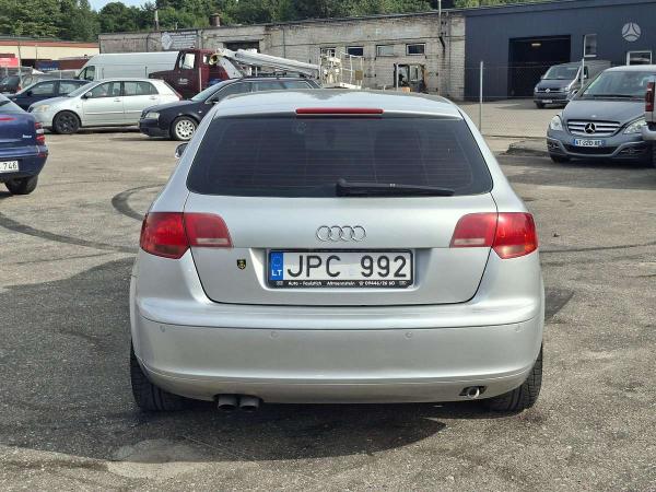 Grey Audi A3 2006 in Plunge, with an engine capacity of 1.90 L and mileage of 344 thousand km for 2650 €, photo 5 on AUTOMOTO.COM.LV
