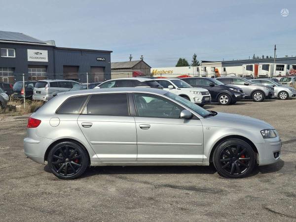 Grey Audi A3 2006 in Plunge, with an engine capacity of 1.90 L and mileage of 344 thousand km for 2650 €, photo 7 on AUTOMOTO.COM.LV