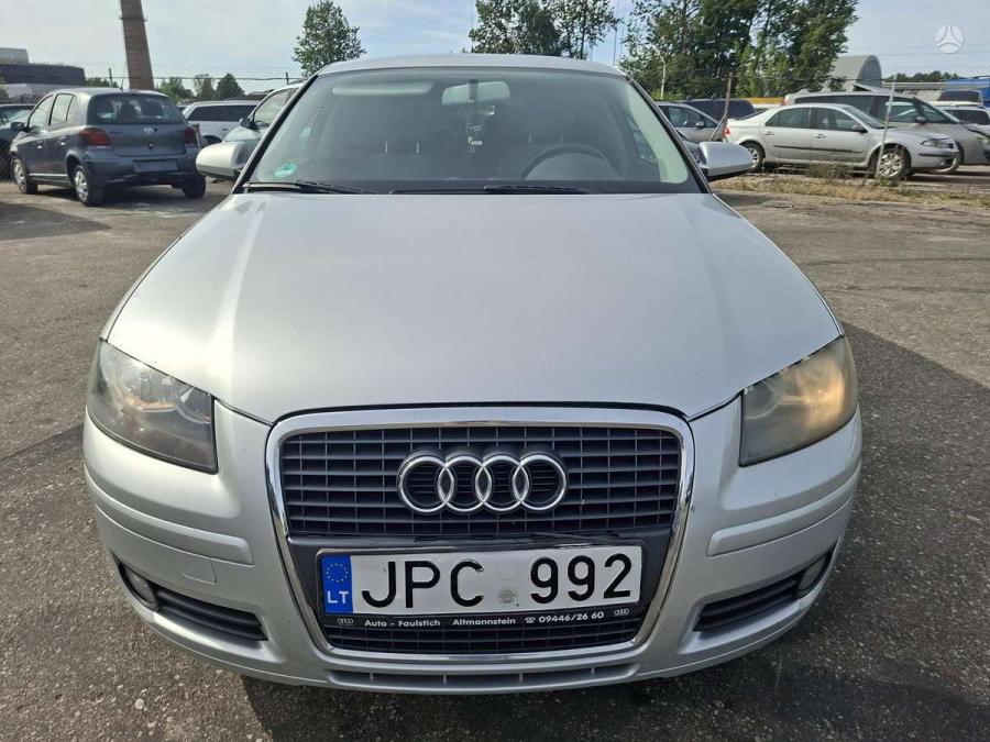 Pelēks Audi A3 2006 Plungė, ar dzinēja tilpumu 1.90 L un nobraukumu 344 tūkst. km par 2650 €, foto 9 vietnē AUTOMOTO.COM.LV