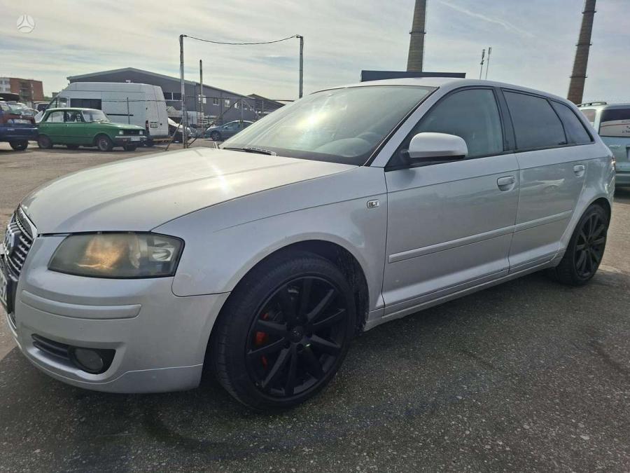 Pelēks Audi A3 2006 Plungė, ar dzinēja tilpumu 1.90 L un nobraukumu 344 tūkst. km par 2650 €, foto 10 vietnē AUTOMOTO.COM.LV