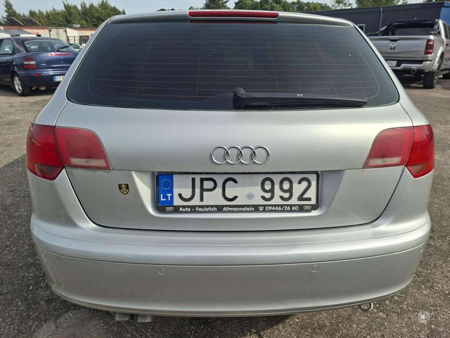 Pelēks Audi A3 2006 Plungė, ar dzinēja tilpumu 1.90 L un nobraukumu 344 tūkst. km par 2650 €, foto 13 vietnē AUTOMOTO.COM.LV